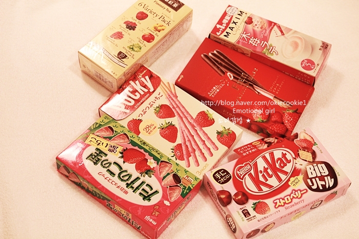 일본과자 포키 딸기 일본과자 글리코 포키 딸기♩glico Pocky 알맹이딸기 수입과자 네이버 블로그