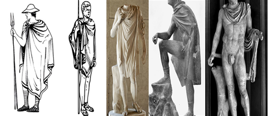 고대 그리스 여신들의 복식 네이버 블로그