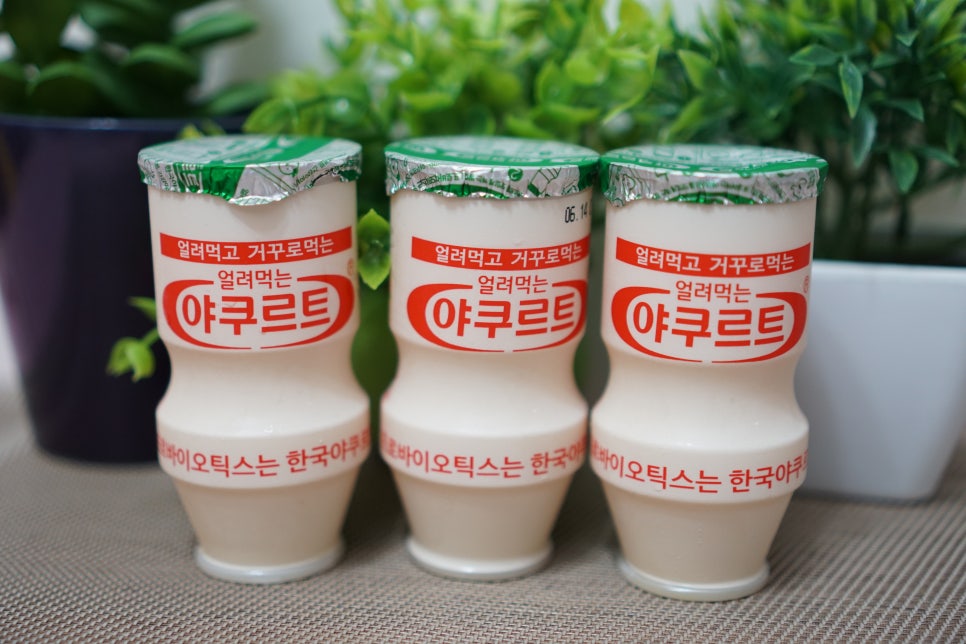 얼려먹는 야쿠르트거꾸로 야쿠르트아이스크림으로 맛좋다 네이버 블로그
