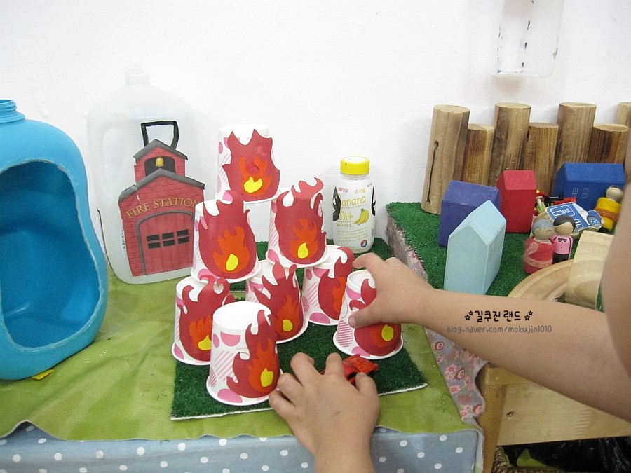 우리동네화재 안전교육소방서 구성하기소방관 놀이 네이버 블로그