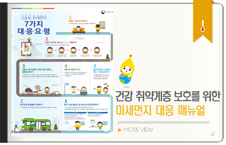 건강 취약계층 보호를 위한 미세먼지 대응 매뉴얼 네이버 블로그