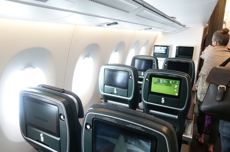 이게 진짜 A350 프리미엄 이코노미 좌석 탑승기 네이버 블로그