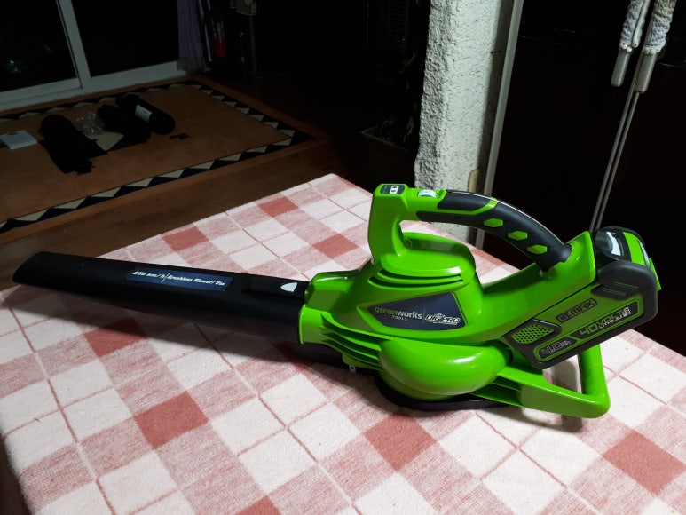 충전 송풍기 그린웍스greenworks 브로워 사용 후기 네이버 블로그