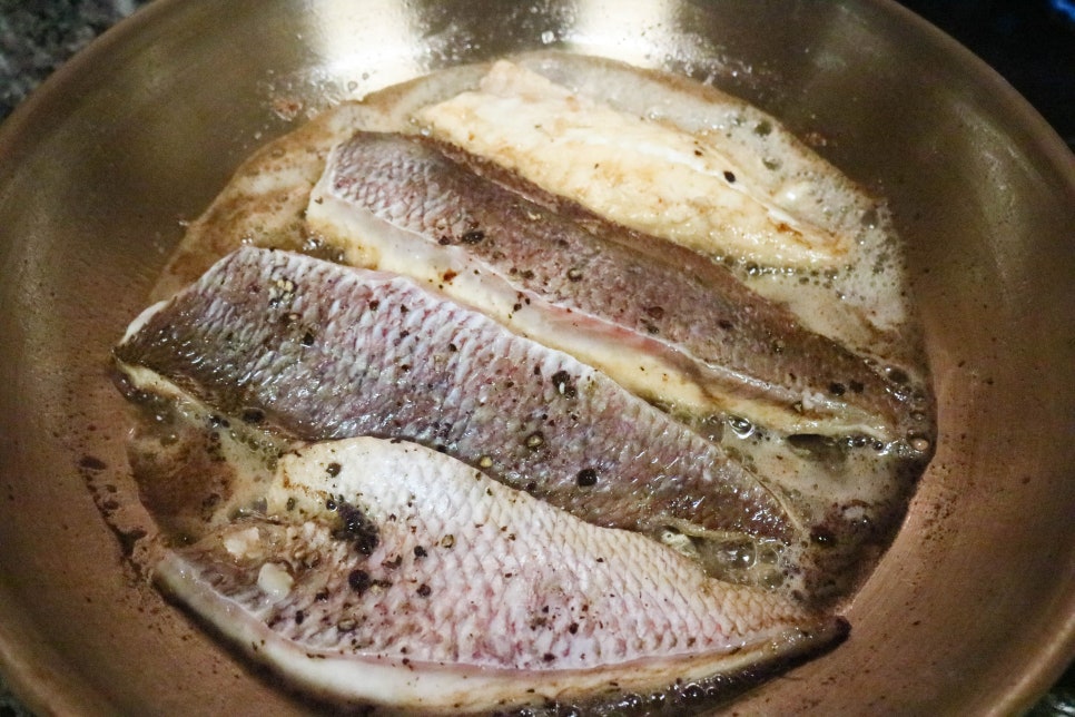 참돔요리 도미 생선스테이크 만드는법 네이버 블로그
