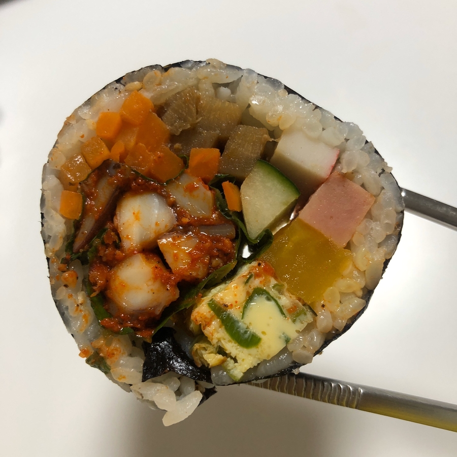 매운오징어김밥맛집으로 소문난 의정부 엄마김밥 네이버 블로그
