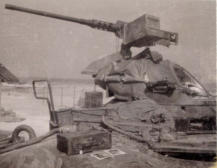 M48 패튼전차 포탑 기관총 마운트의 3가지 타입[M48 Patton Tank Turret Machine Gun Mount 3 ...