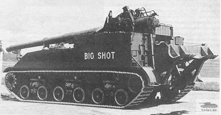 T92 240mm Howitzer Motor Carriage (HMC) Self-Propelled Howitzer (SPH ...